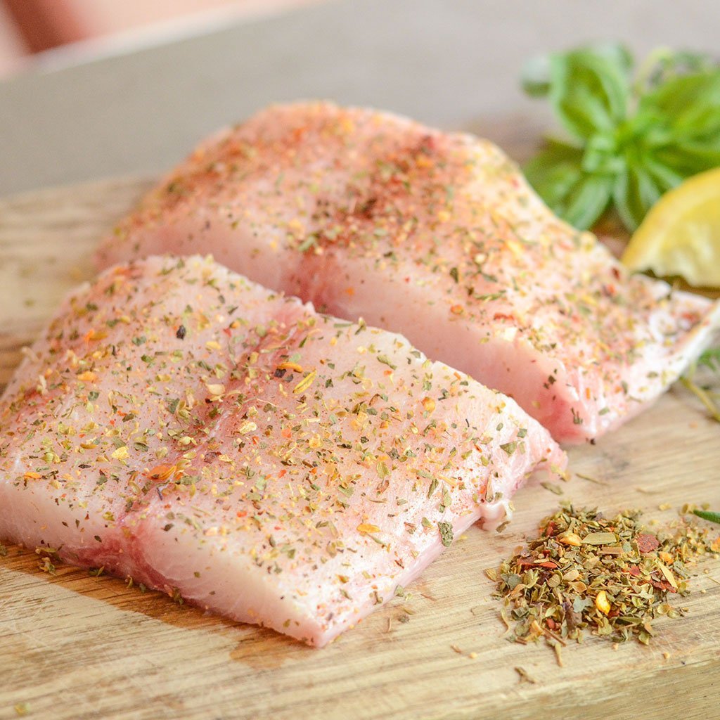 Frozen Mahi Skin On Portions 6oz IVP - True North Seafood